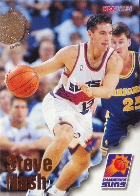 Steve Nash 1996-97 Hoops Rookie Card #304 at Amazon's Sports ...