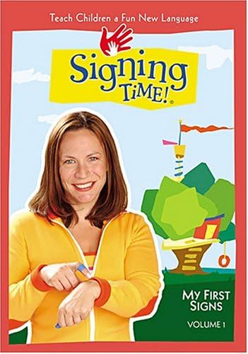 Signing Time! Volume 1: My First Signs VHS VHS Tape 2002 Rachel de ...
