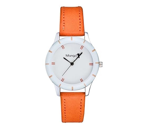 Buy Mango People Watch For Women (White) - MP 045-OR01 Online at Low ...