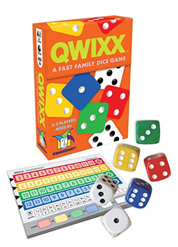 Qwixx [Expansion Bundle] - A Fast Family Dice Game + Includes 200 Quixx ...