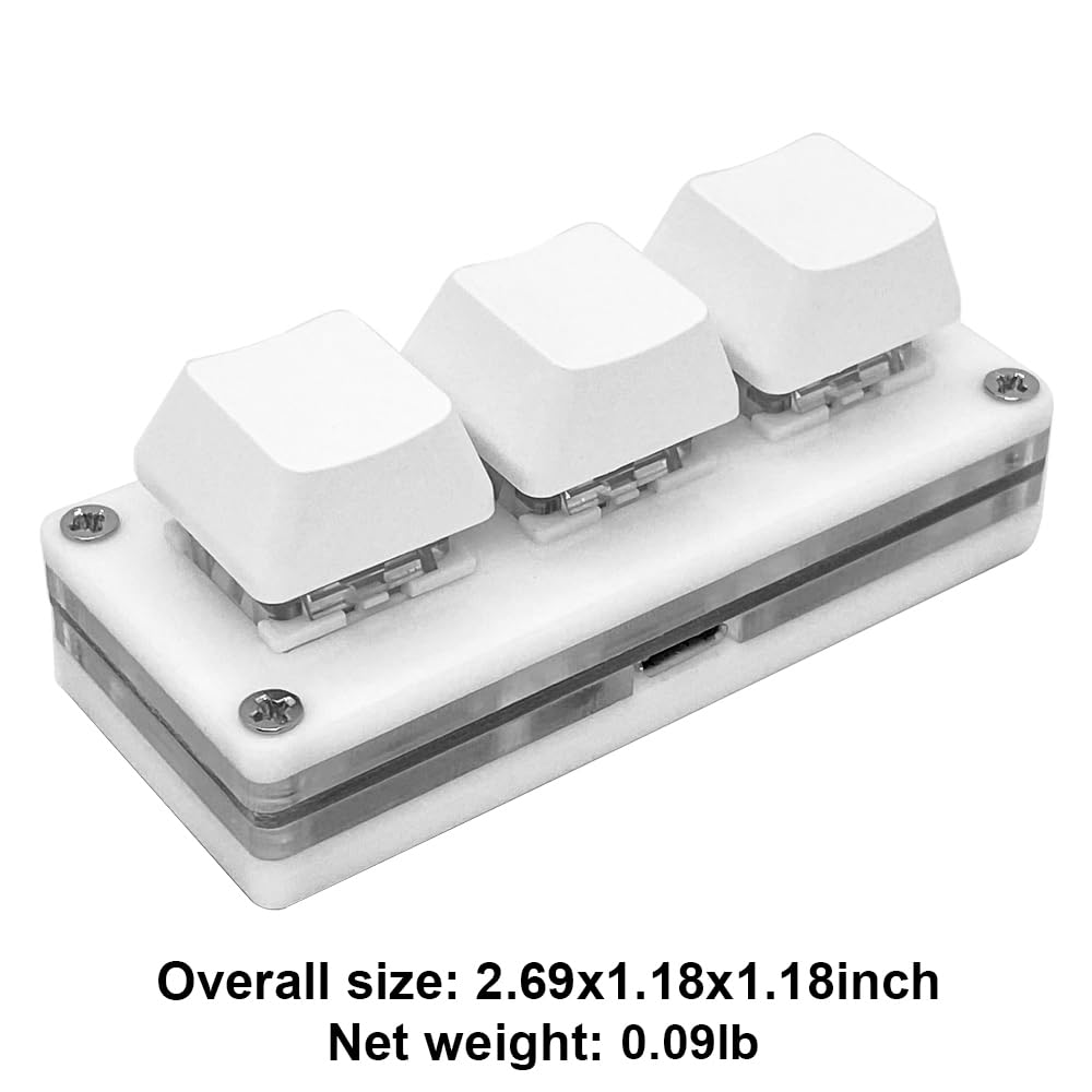 Mua Mini 3-Key Macro Keyboard One-Handed Mechanical Gaming Keypad ...