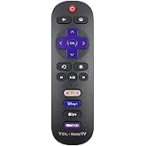 Amazon.com: OEM Replacement Remote Control Compatible with All TCL Roku Smart TVs with Voice ...