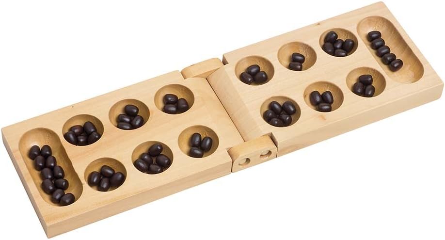 Toys Pure Folding Wooden Kalaha Game: Amazon.co.uk: Toys & Games