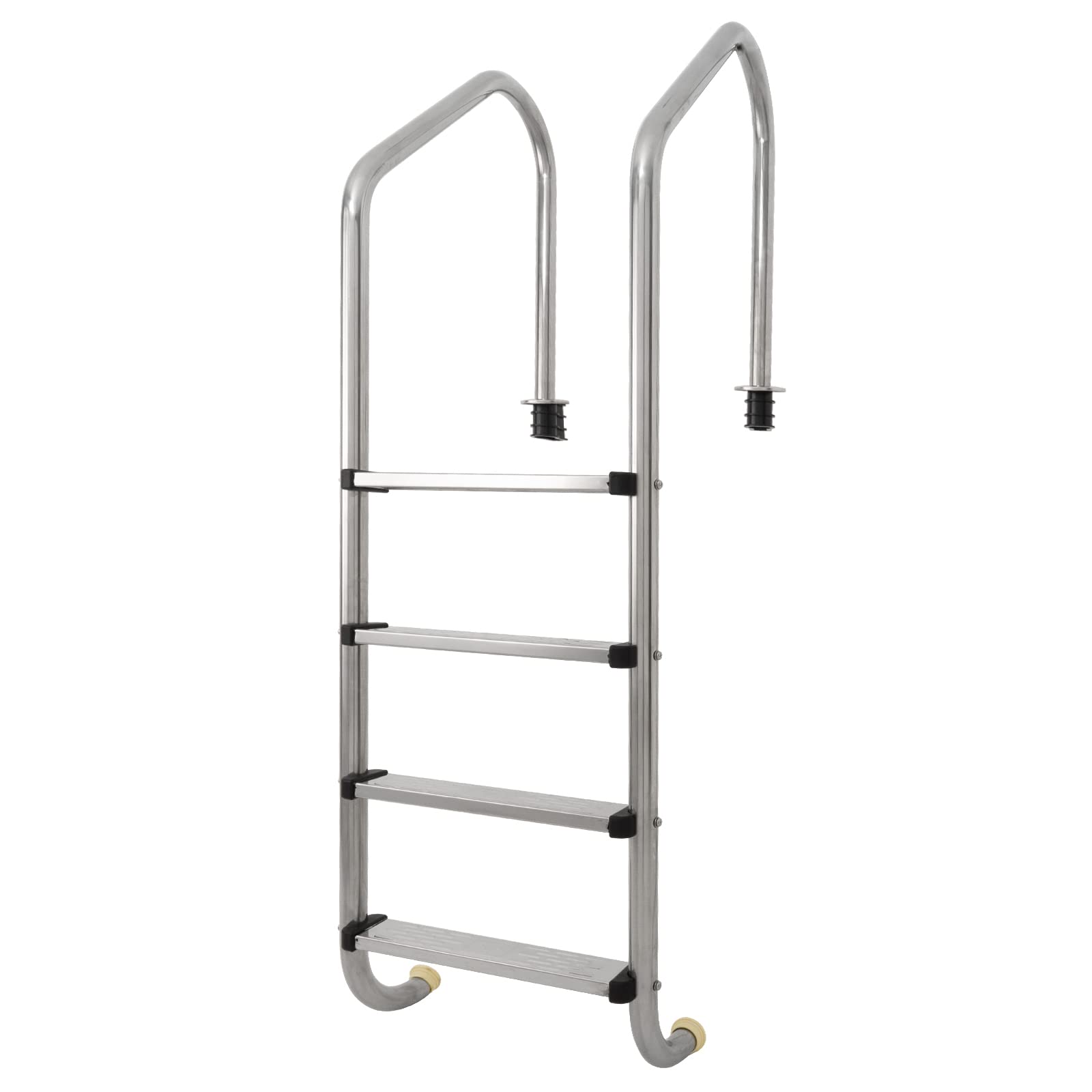 DOEL 4-Step Pool Ladder with Stainless Steel Steps, Non-Slip Swimming ...
