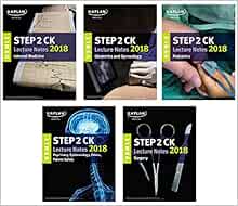 USMLE Step 2 CK Lecture Notes 2018: 5-Book Set (USMLE Prep ...