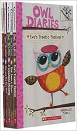 Owl Diaries Books 1-5 (Box Set): Rebecca Elliott: 9781338144314: Books ...