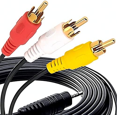 Replacement for Samsung Audio Video Composite Adapter Cable, 3.5mm to 3 ...