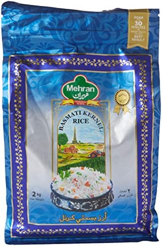 Mehran Basmati Kernal Rice, 2 Kg, Off White price in Saudi Arabia ...