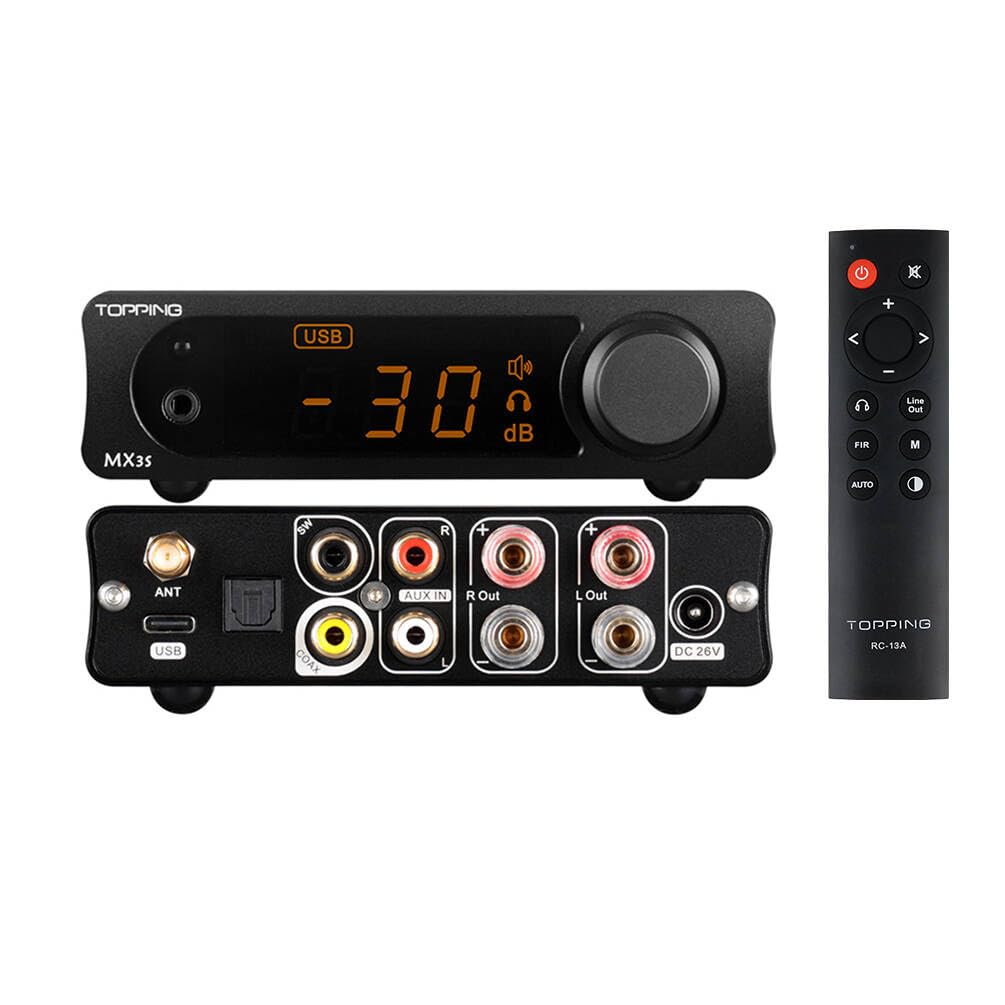 Mua Topping MX3s Headphone Amplifier HiFi DAC Amp AK4377 Chip USB ...