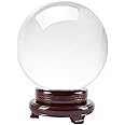 Amazon.com: Amlong Crystal Clear Quartz Crystal Ball 150MM : Home & Kitchen