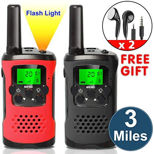 Walkie Talkies for Kids Student, 22 Channels Two Way Radio 3 Miles Long ...