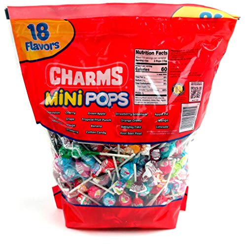 Charms Mini Assorted Pops, 300 Pops Included | Pricepulse
