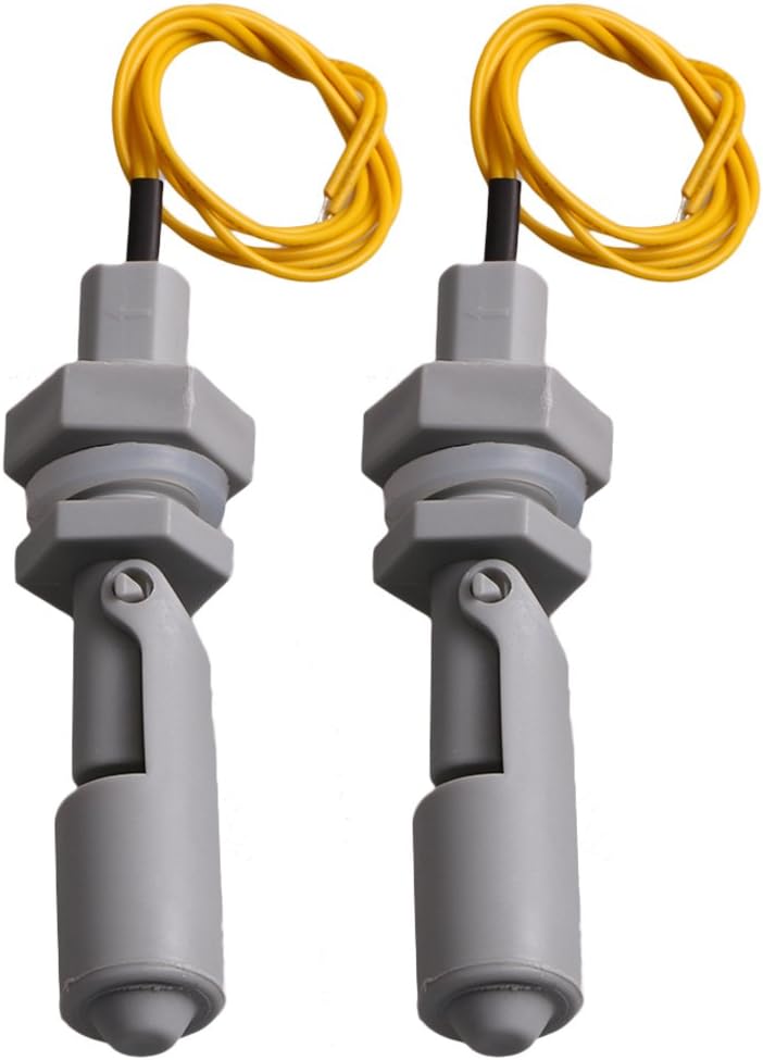 2pcs Wasserstand Sensor Flüssigkeit Schwimmerschalter für Hydroponics ...