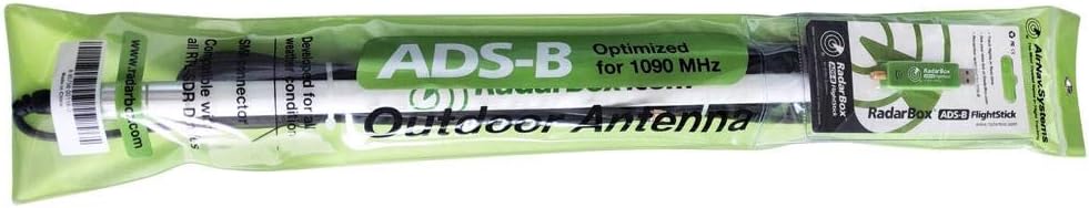 AirNav ADS-B 1090 MHz Outdoor Antenna with SMA Connector and RadarBox ...