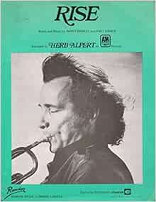 song sheet RISE Herb Alpert 1979: Randy Badazz: 3746291766801: Books ...