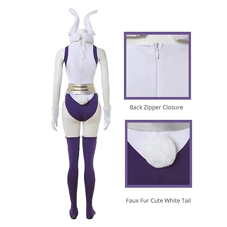 Mua Nuoqi Miruko Cosplay MHA Rabbit Hero Mirko Cosplay Bunny Costume ...