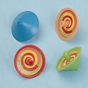 Amazon.com: U.S. Toy Tops/36-Pc: Toys & Games