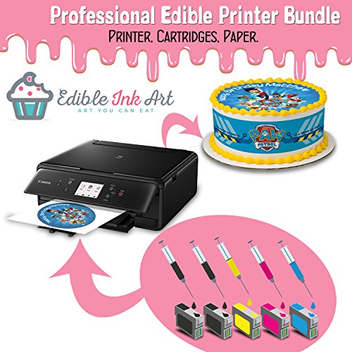 Buy Canon Edible Printer System Comes with Refillable Edible Cartridges and 24 Frosting sheets ...