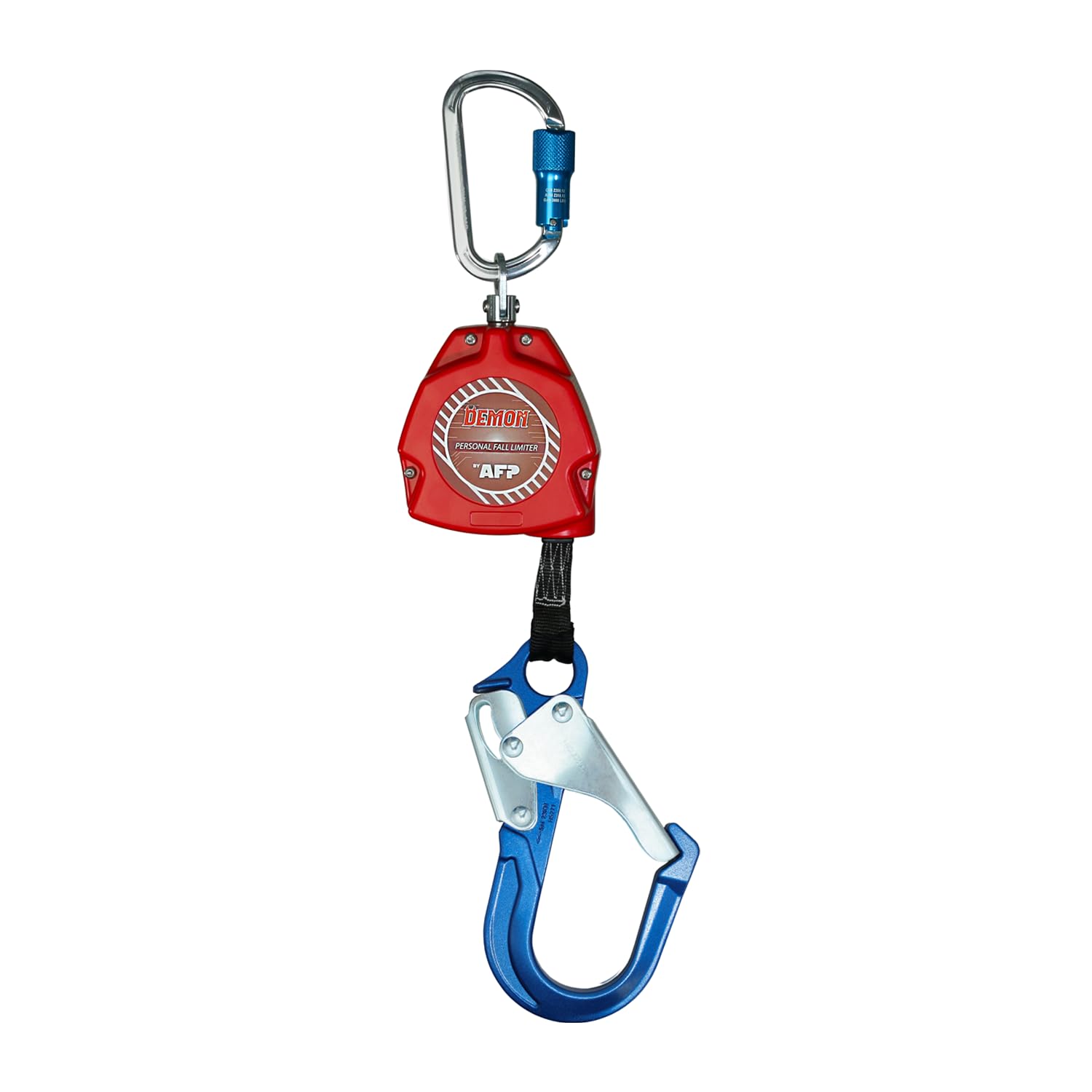 AFP Demon 11 FT Single Leg Self-Retracting Lifeline Web Lanyard ...