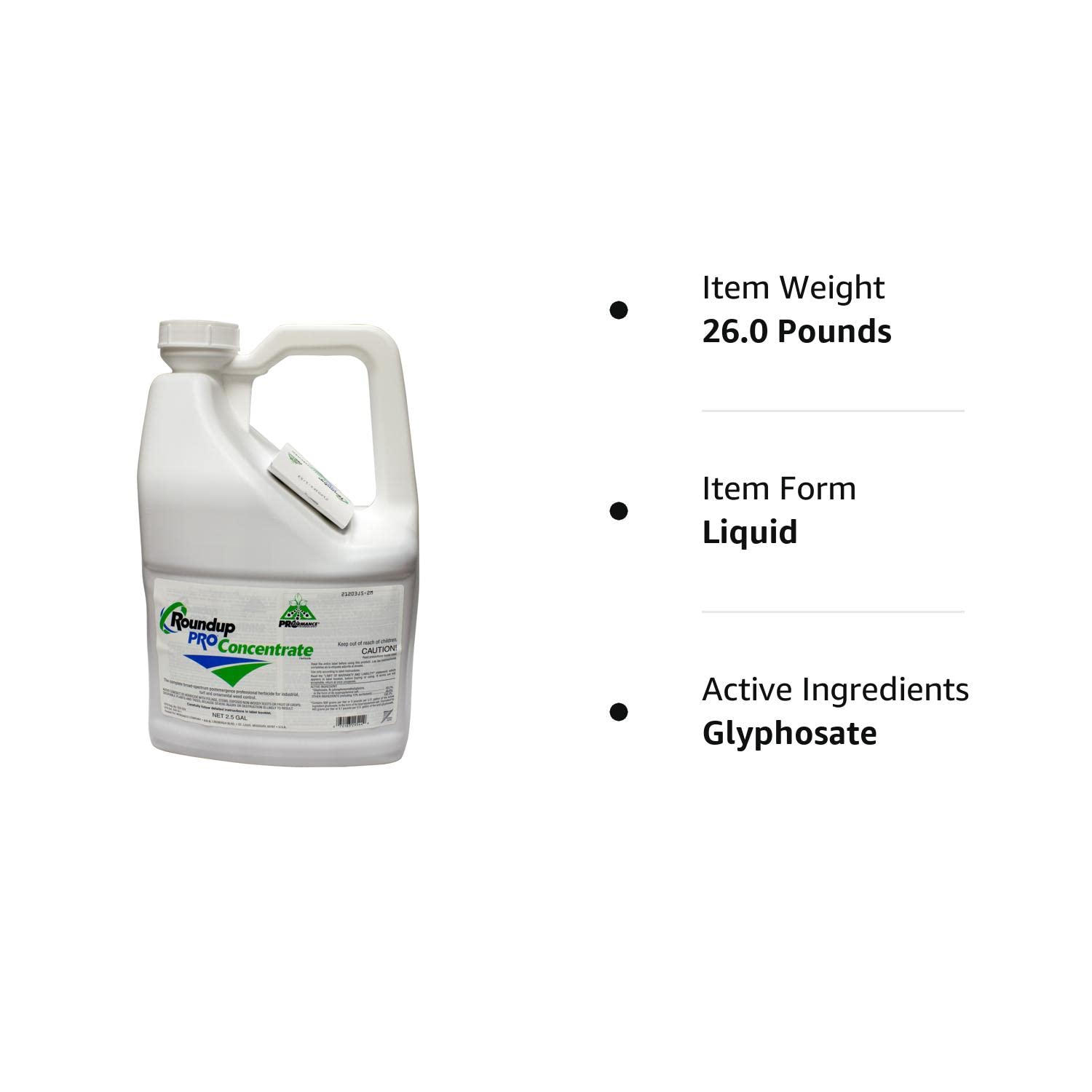 Mua Round Up Pro Concentrate 50.2% Glyphosate 2.5 Gallon Jug Systemic ...