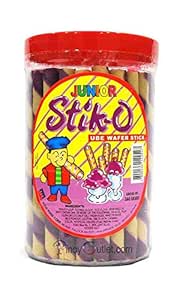 Junior Stik-O Ube Wafer Stick 380g: Amazon.com: Grocery & Gourmet Food