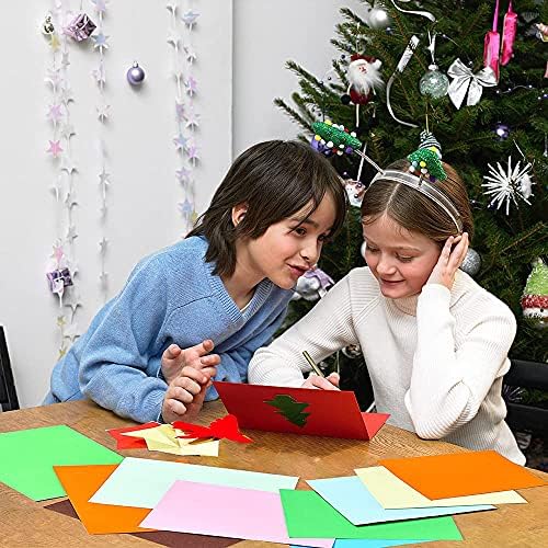 PAPUS Origami Paper 500 Sheets 20 Colors Double Sided Colors 6inch ...