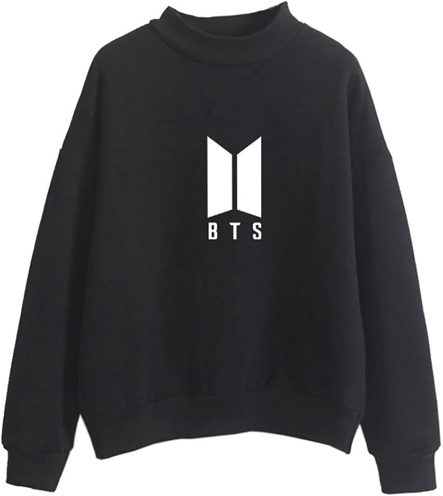 HK Women's Kpop BTS Sweater Kawaii Pullover Teen Girls Korean Pastel ...