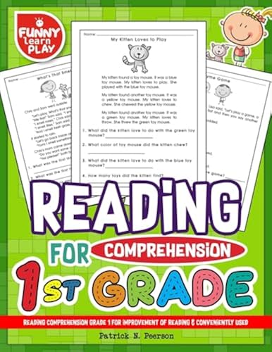 Reading Comprehension Grade 1 for Improvement of Reading & Conveniently ...