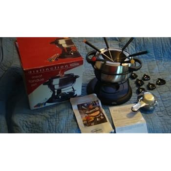 Amazon.com: Trudeau 15-Piece Meat Fondue Set: Kitchen & Dining