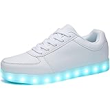 Amazon.com | PYYIQI LED Light Up Shoes for Women Men Sports LED Shoes ...