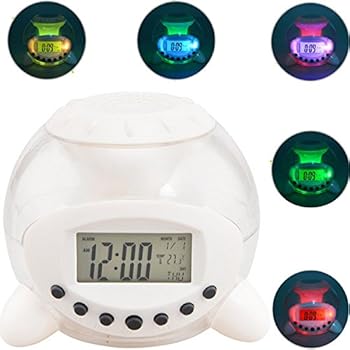 Amazon.com: Big Red Rooster BRRC100AC Rocket Ship Projection Alarm ...