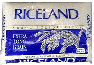 Amazon.com : Riceland Foods Extra Long Grain White Rice, 20 lb ...
