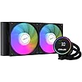 Amazon.com: COOLLEO ICE Fairy 240 Digital ARGB 240mm AIO CPU Cooler ...