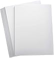 100 Sheets A4 160gsm White Card - Premium Thick Printing Paper Suitable ...