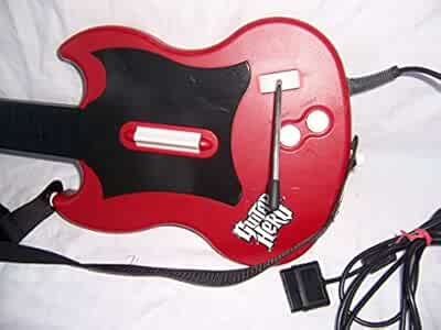 Amazon.com: Cherry Guitar Hero SG Controller for PS2 and Guitar Hero 3 ...