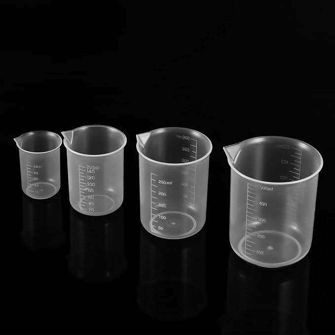 Compra 4 pcs Vasos Medidores de Plástico, Jarra Medidora de Plástico PP ...