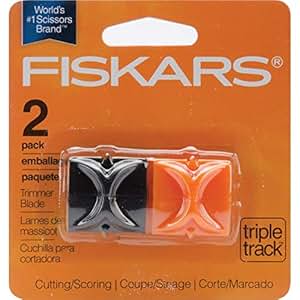 Amazon.com: Fiskars - Triple Track Replacement Blades - Cut/Score (Style I)