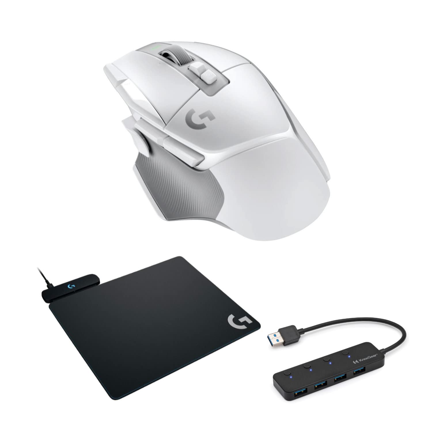 Mua Logitech G502 X Lightspeed Wireless Gaming Mouse (White) Bundle ...