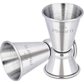 Amazon.com: A Bar Above Premium Bell Jigger, With 10 Measurements Inside, Professional and Heavy ...