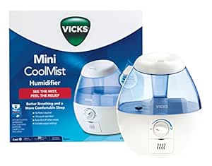 Vicks Mini Cool Mist Humidifier | Better Breathing and a More ...