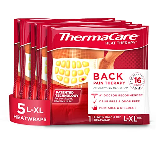 ThermaCare Advanced Back & Hip Therapy Adhesive HeatWraps, Disposable ...