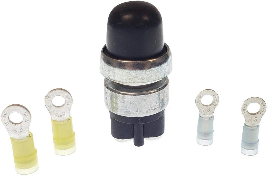Amazon.com: Heavy Duty Push Button Momentary Start Switch with BONUS ...