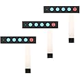 Amazon.com: JESSINIE 3Pcs 1x5 Matrix Array Membrane Switch 5 Key Display Switch Keypad Keyboard ...