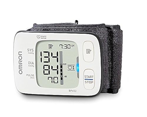 Omron 7 Series Wrist Blood Pressure Monitor 100 Reading Memory With Omron 7 Series Wrist Blood Pressure Monitor 100 Reading Memory With