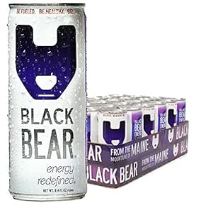 Amazon.com : Black Bear Energy, Energy Drink 8.4 Ounce (Pack of 24 ...