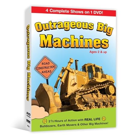 Amazon.com: Outrageous Big Machines: Outrageous Big Machines, Various ...