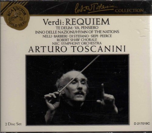 Verdi, Arturo Toscanini, Robert Shaw Chorale & Robert Shaw, Gisueppe di ...