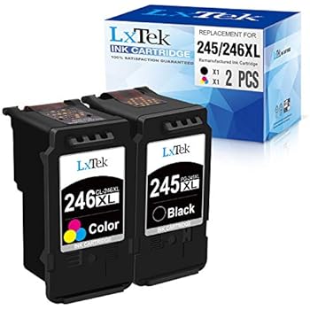 Amazon.com: Canon PG-245 XL High Capacity Black Ink Cartridge (8278B001) + Canon CL-246 Color ...