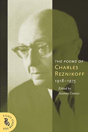 The Poems Of Charles Reznikoff: 1918-1975 (A Black Sparrow Book ...