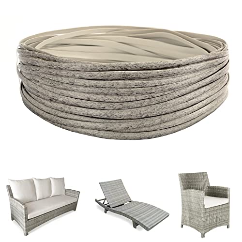 Mua Laphivieh Wicker Repair Kit, 130 Ft Gray Wicker Repair Supplies ...